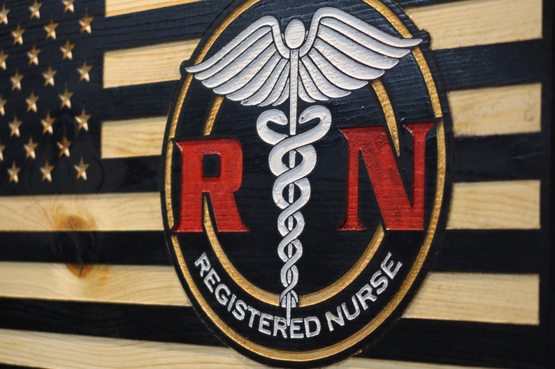 Registered Nurse Flag, RN, American Nurse Flag, Registered Nurse ...