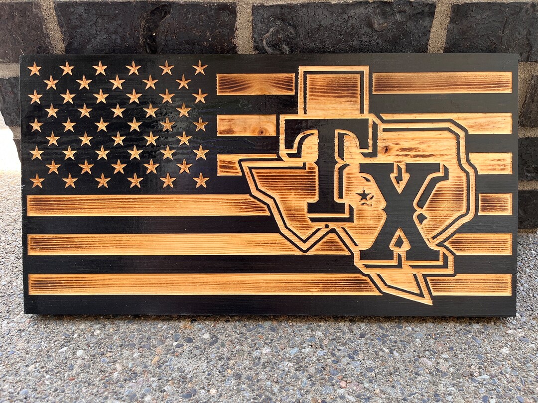 Texas Ranger, MLB, American Baseball, Rustic American Flag - Etsy