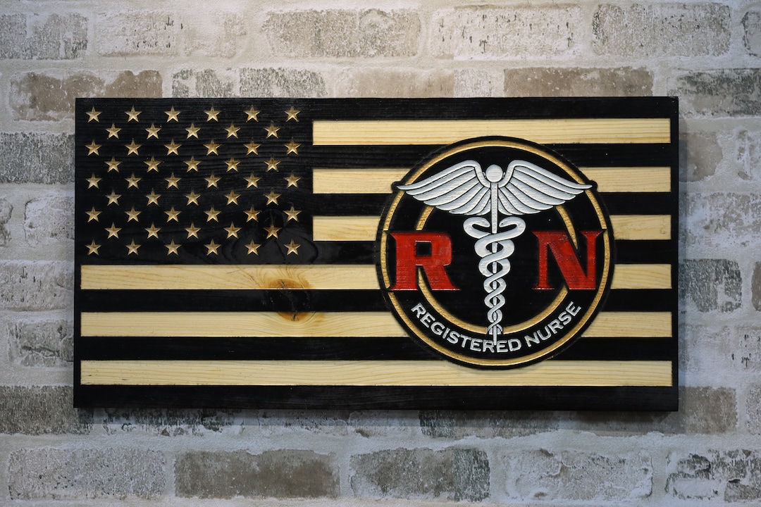 Registered Nurse Flag, RN, American Nurse Flag, Registered Nurse ...
