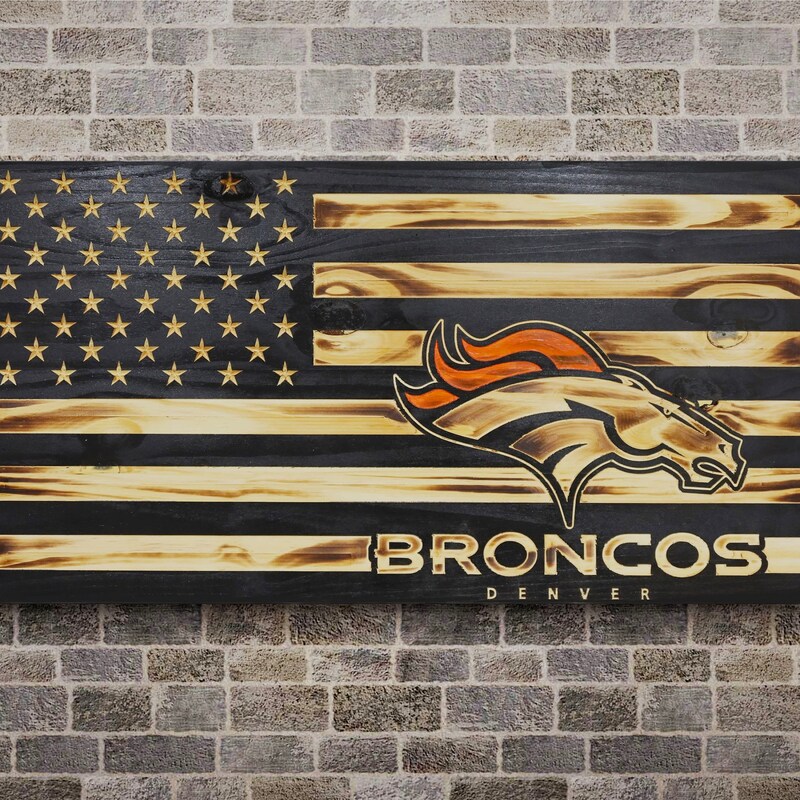 Denver Broncos Sign - Etsy