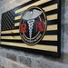Handcrafted Pine Wood American RN Flag, Registered Nurse Gift - Etsy