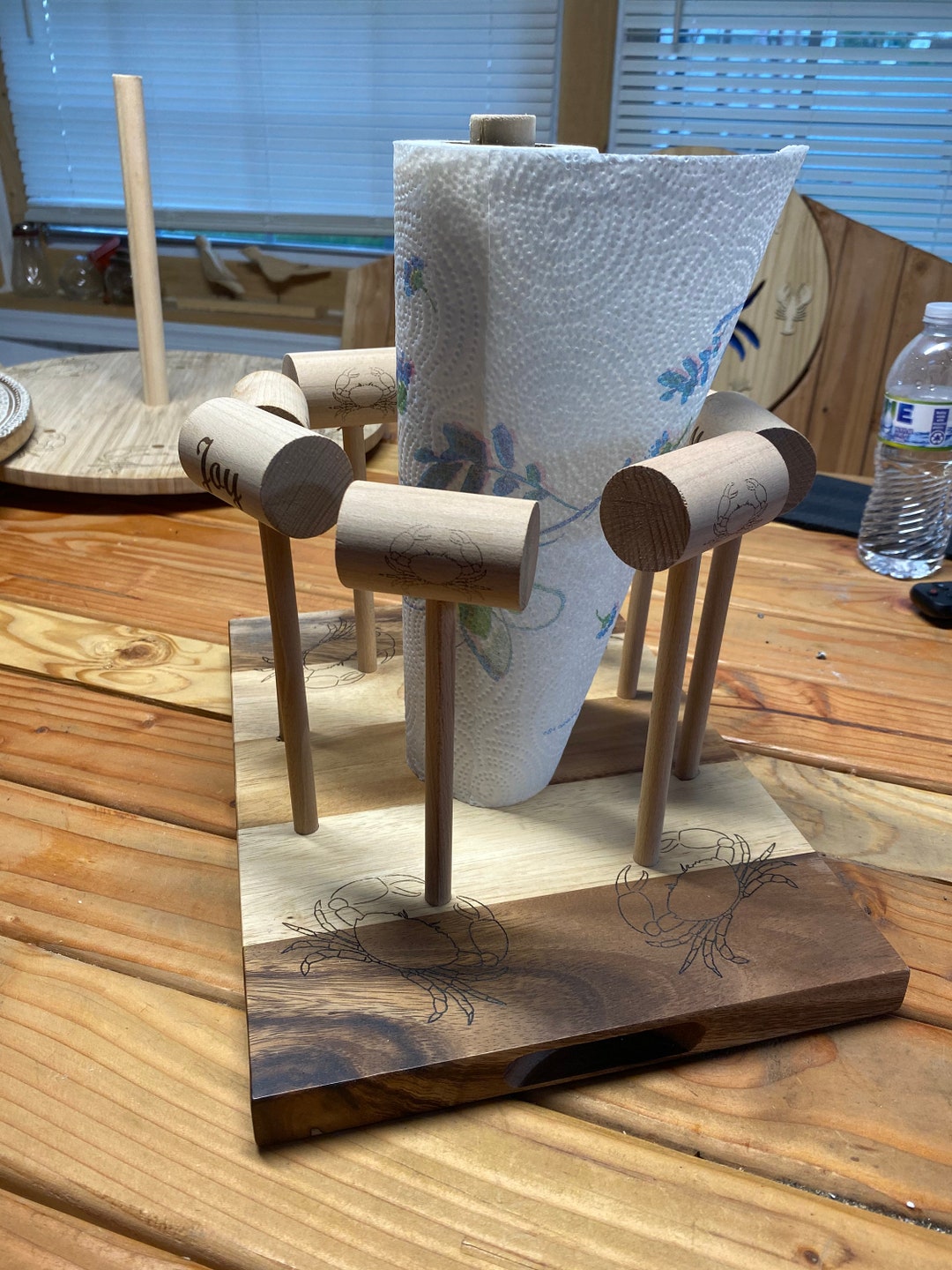 Laser Engraved Crab Hammers With Stand - Etsy