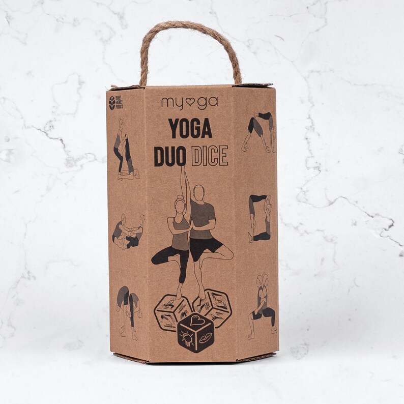 Yoga Duo Dice Exercise Fun Foam Dice for Adults 2 Pose Dice - Etsy UK