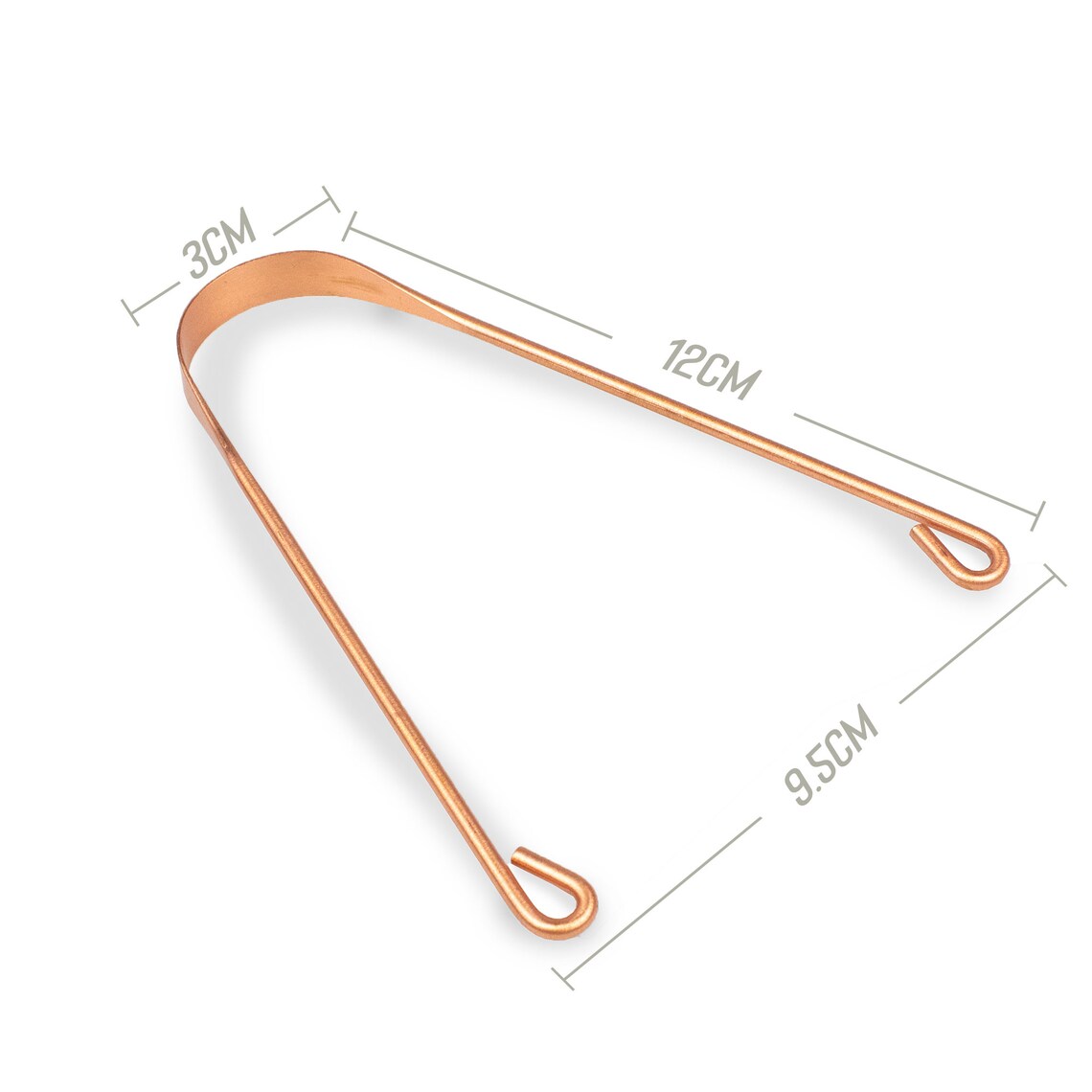 Copper Tongue Scraper Naturally Anti-microbial Scrapper - Etsy UK