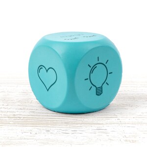 Yoga Duo Dice - Exercise Fun Foam Dice for Adults, 2 Pose Dice and 1 ...