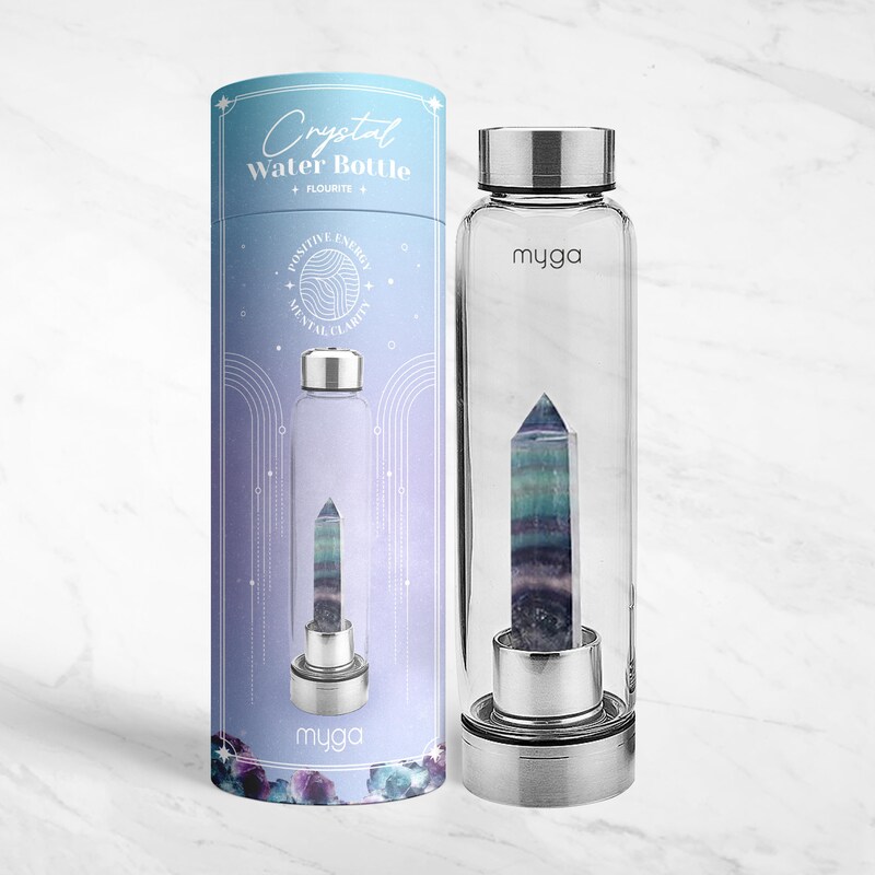 Crystal Water Bottle - Etsy