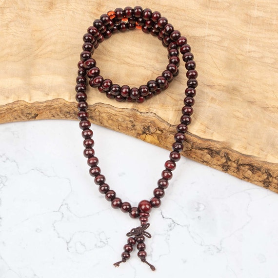 Myga Mallah Meditation Bead Prayer Bead Necklace - Etsy UK