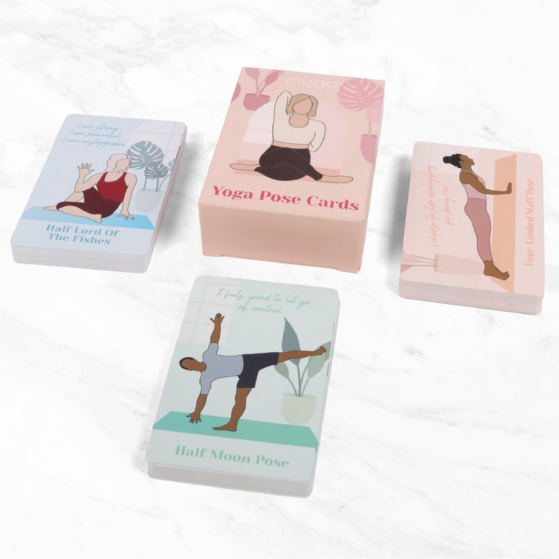 Yoga Card Games - Etsy