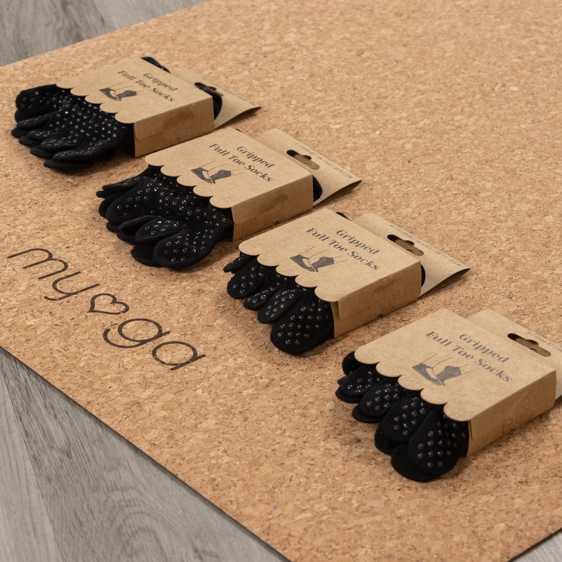 Non Slip Yoga Toe Socks - Etsy UK