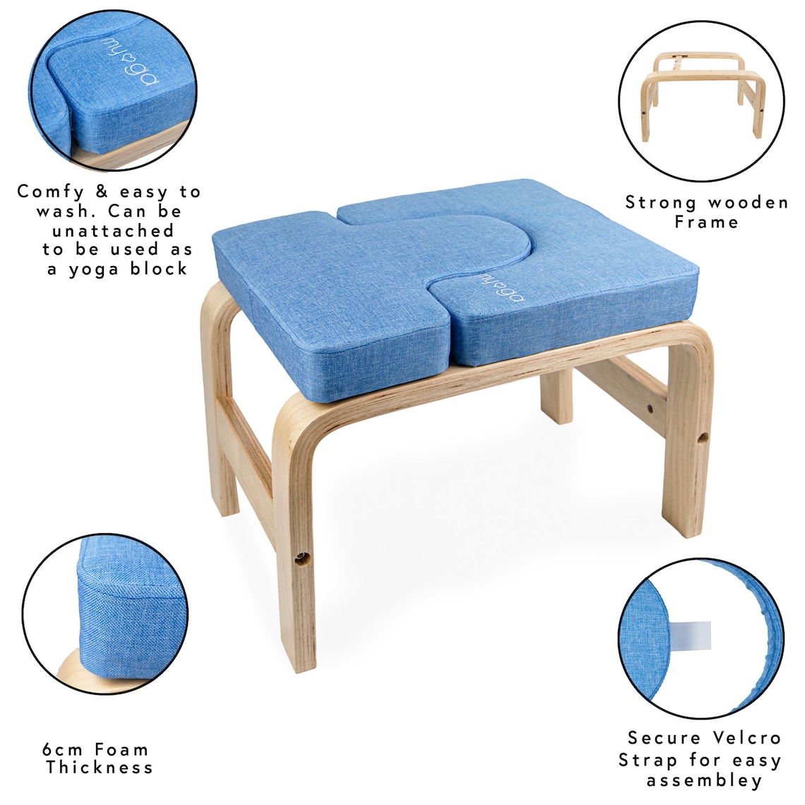 Yoga Inversion Stool Pilates Inversion Stool Yoga Chair - Etsy