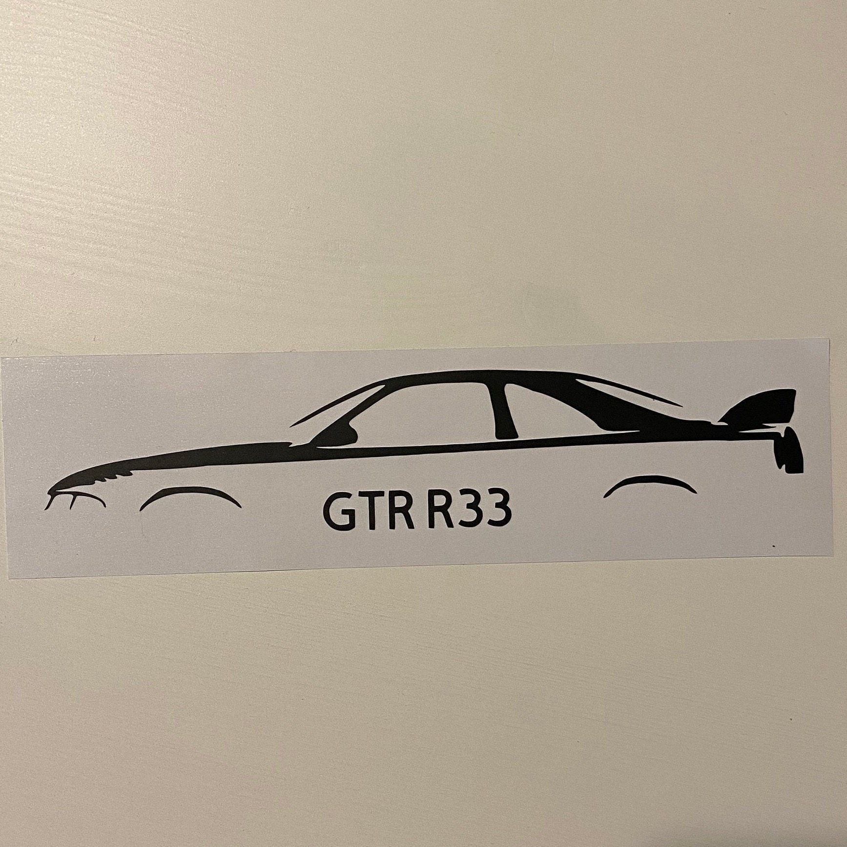 NISSAN GTR R33 DECALS | Etsy