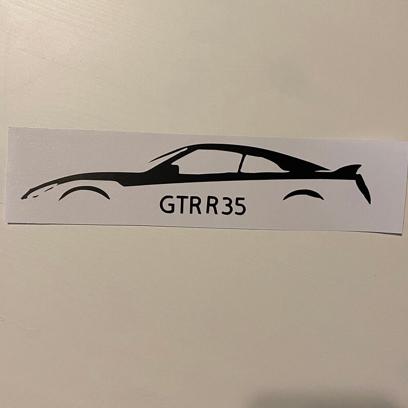 NISSAN GTR R35 DECALS - Etsy