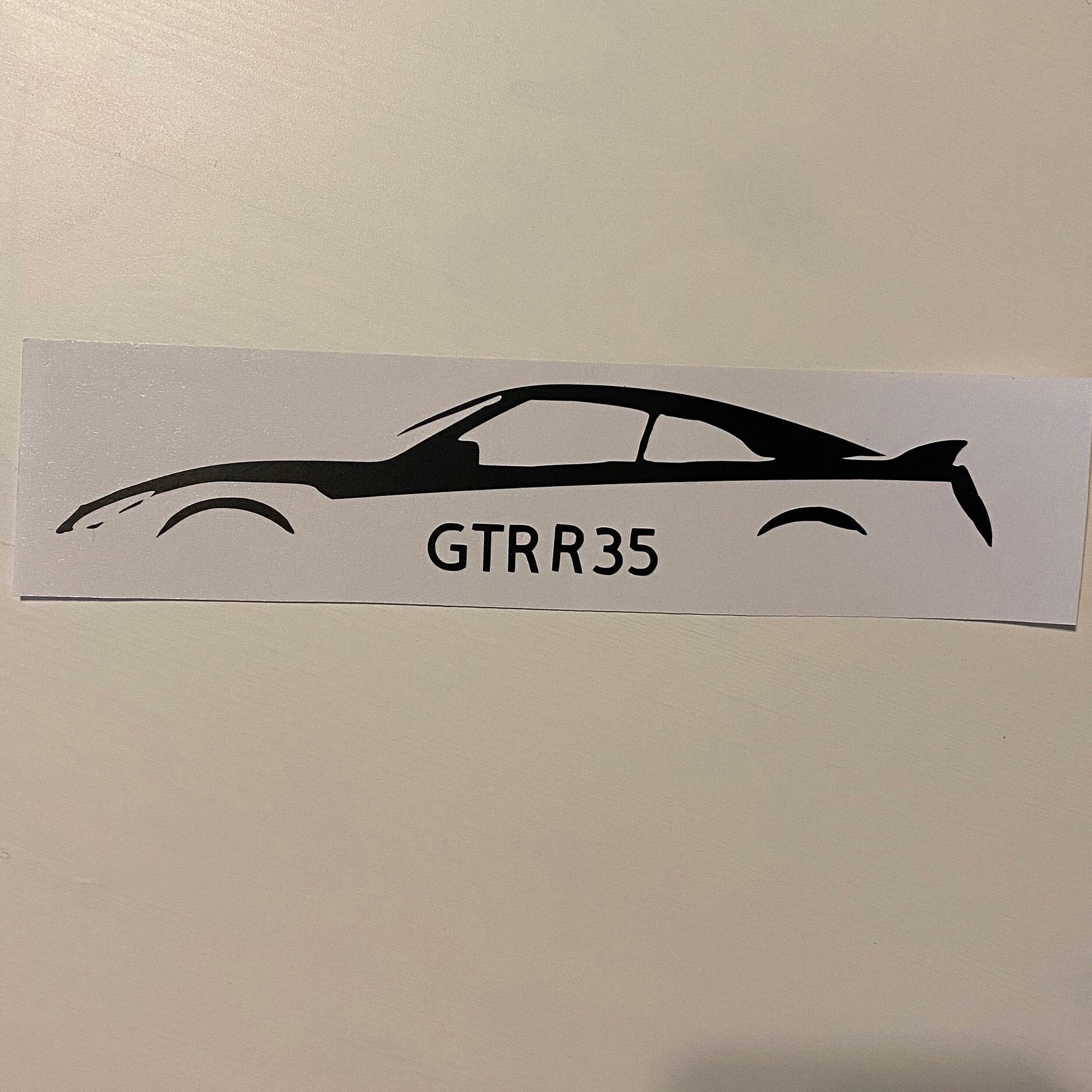 NISSAN GTR R35 DECALS - Etsy