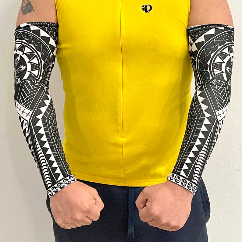 Filipino Tribal Tattoo Batok Uv-protection Arm Sleeves - Whang Od ...