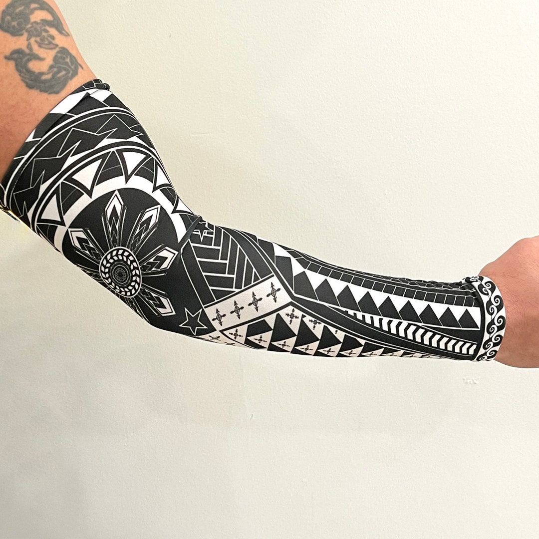Filipino Tribal Tattoo Batok Uv-protection Arm Sleeves - Whang Od ...