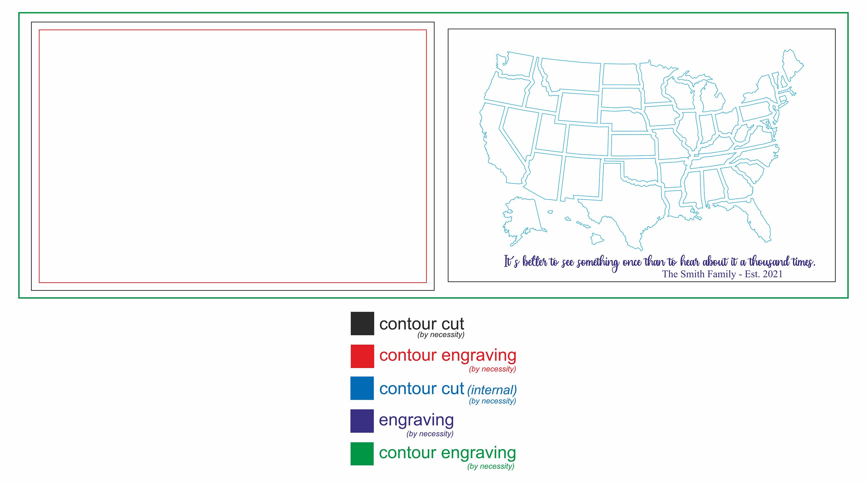 United States Map Svg, United States Travel Map Svg, Custom USA Map Svg ...