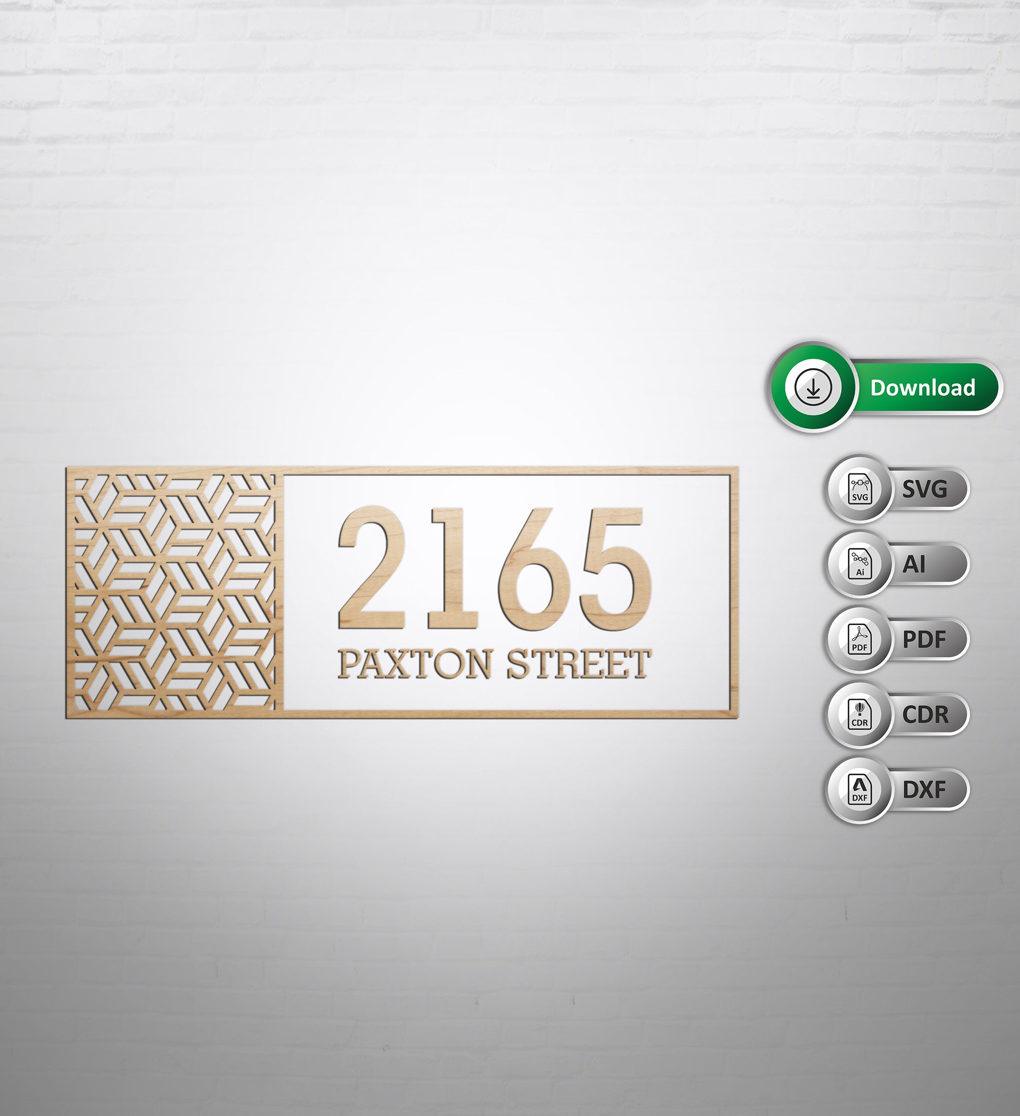 Address Number Sign SVG, Home Number Sign SVG, Wooden Home Sign SVG ...
