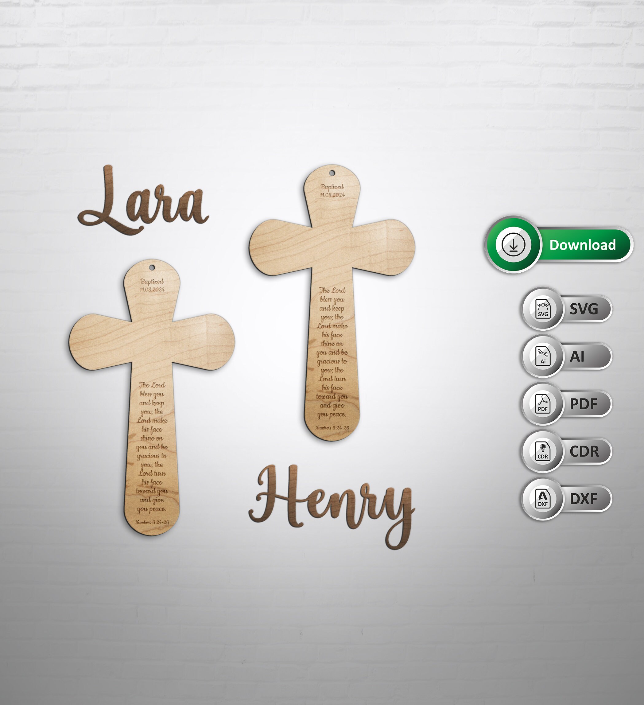 Baptism Laser Cut Sign SVG, Baptism Stand SVG, Baby Baptism Sign SVG ...