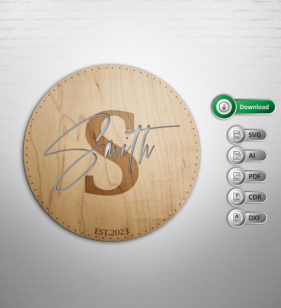 Laser Template SVG, Sign for Laser Cut, SVG Template Download, Laser ...