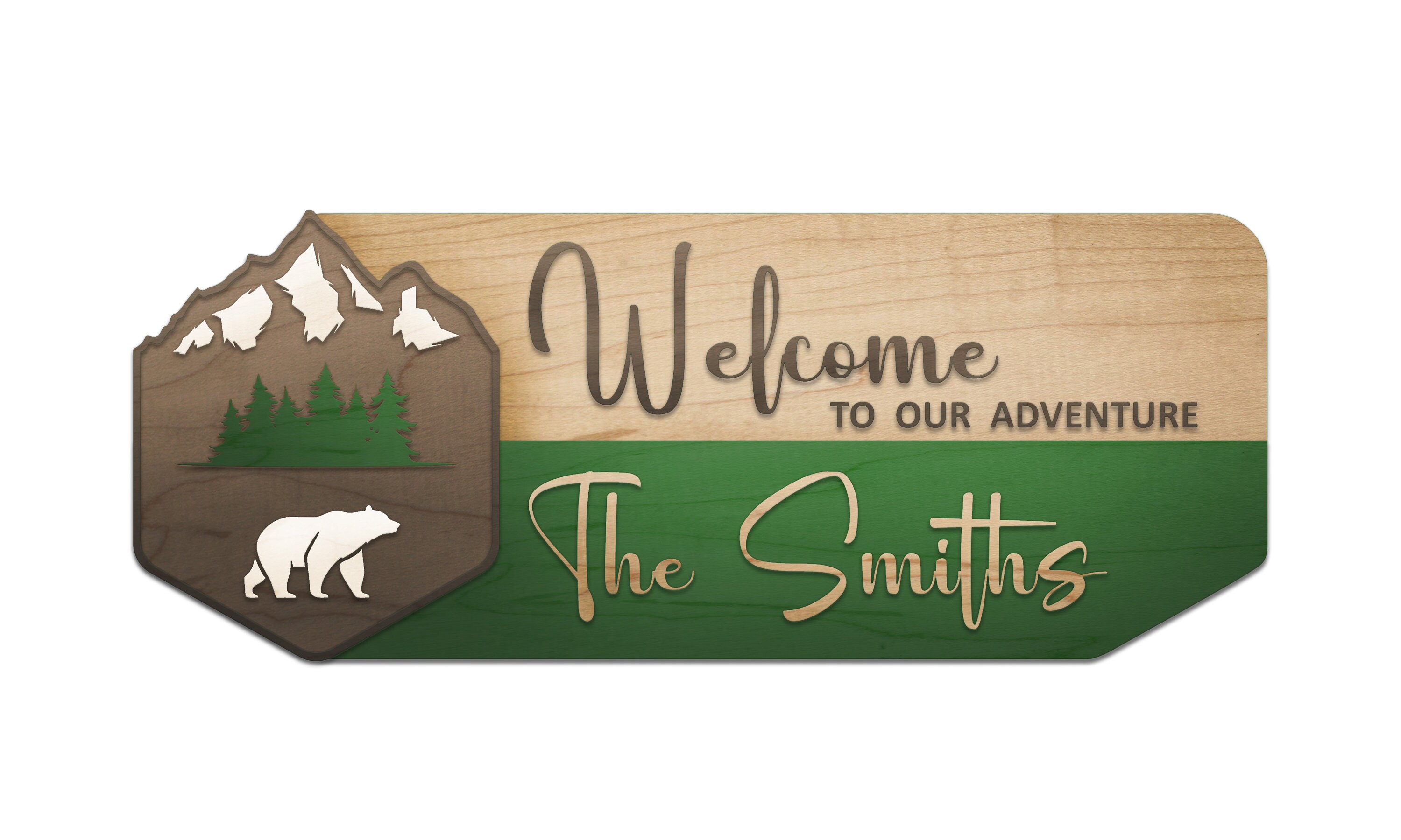 SVG National Park Service Welcome Sign Inspired Family Name Sign ...