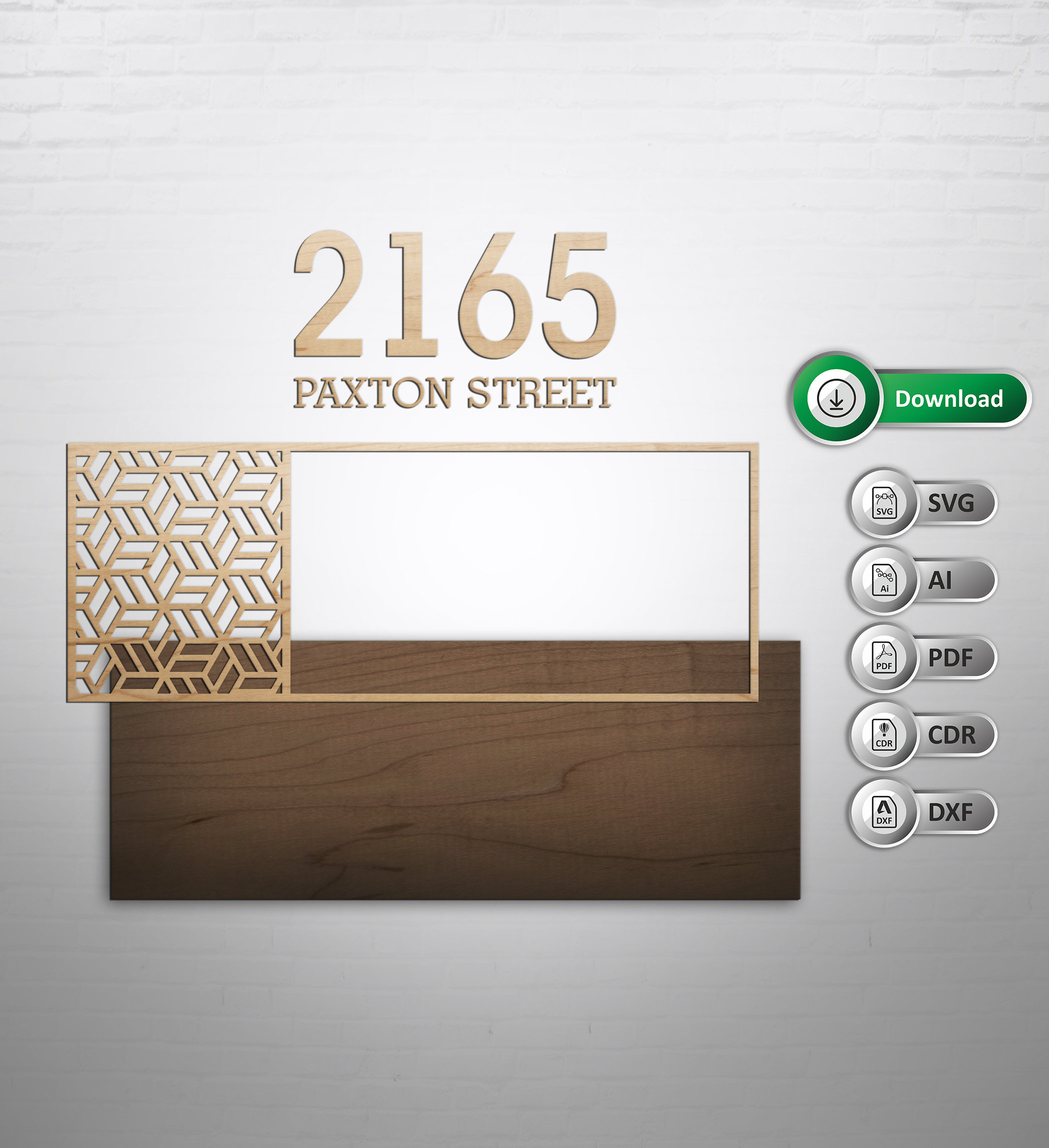 Address Number Sign SVG, Home Number Sign SVG, Wooden Home Sign SVG ...