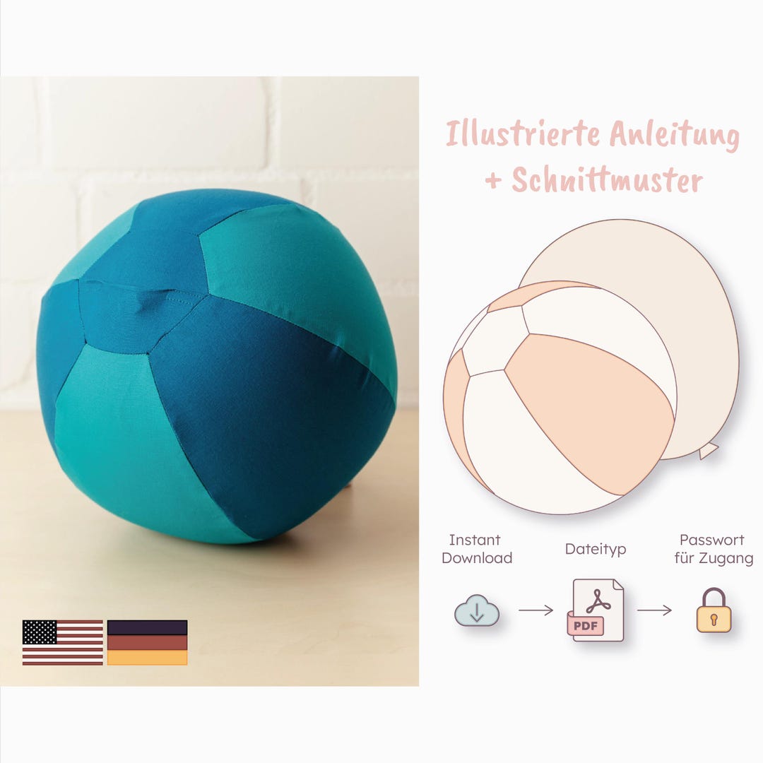 Sewing a Balloon Cover: Pattern With Instructions - Etsy UK