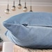Ice Blue Pillow, Blue Velvet Pillow, Luxury Throw Pillow, Light Blue ...