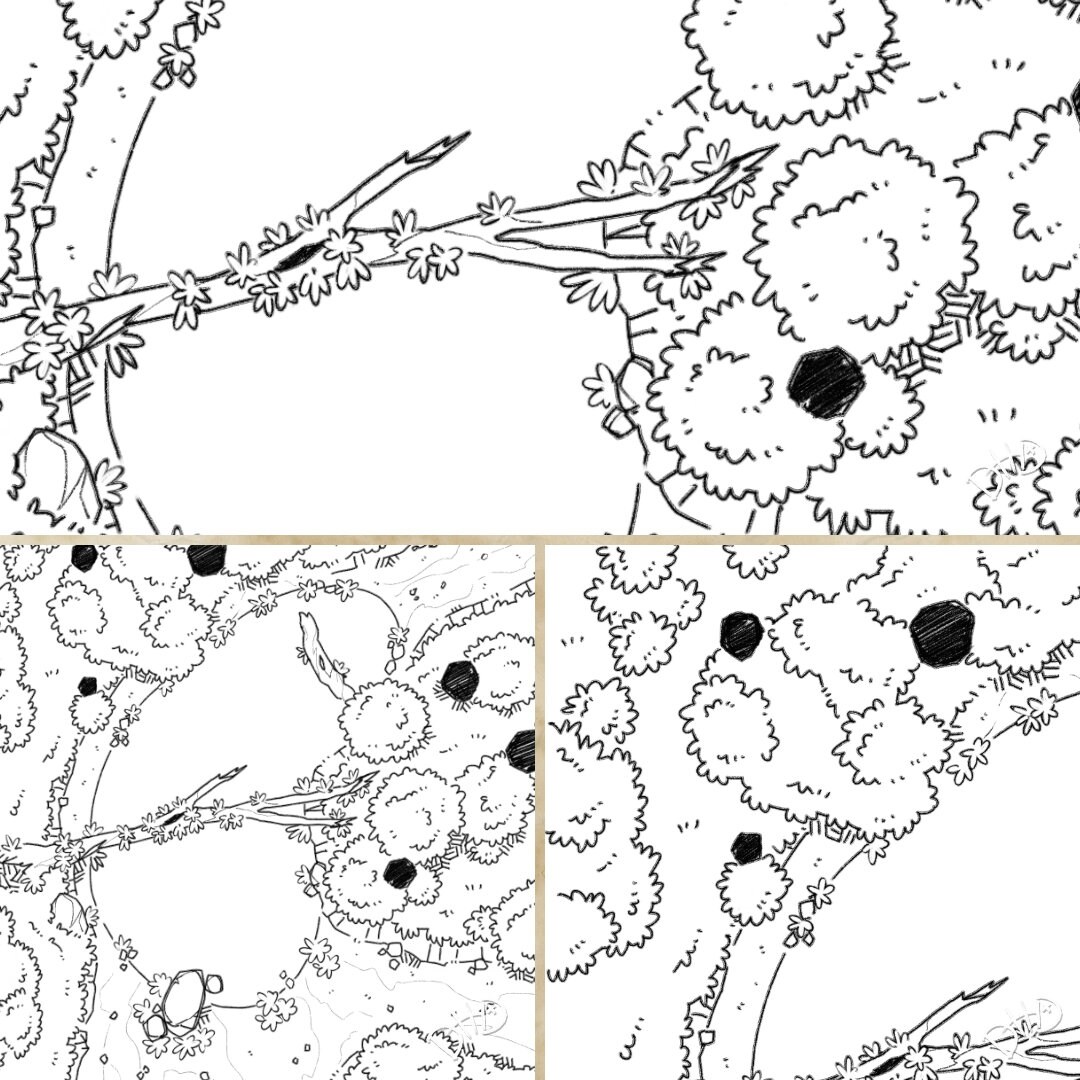 Dnd/rpg Encounter Maps Stagnant Pool - Etsy