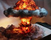 Realistic Nuclear Explosion Mushroom Cloud Light