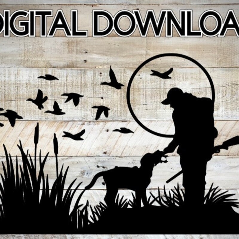 Geese Hunting Svg - Etsy