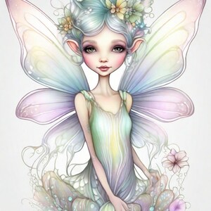 Pixie Collection, 62 Beautiful Clipart Files of Fairies and Pixies - Etsy