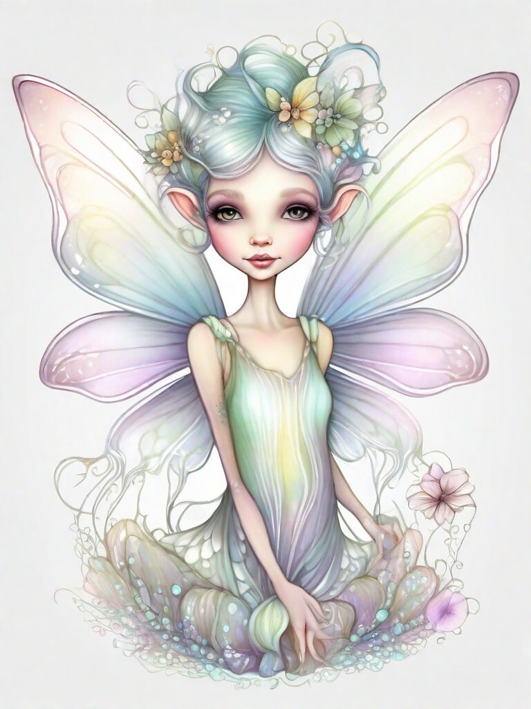 Pixie Collection, 62 Beautiful Clipart Files of Fairies and Pixies - Etsy
