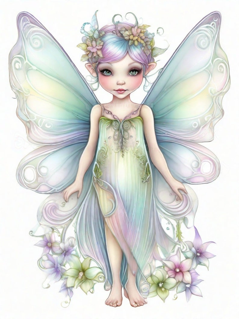 Pixie Collection, 62 Beautiful Clipart Files of Fairies and Pixies - Etsy