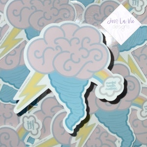 Brainstorm Sticker Sticker Alexander 23 Mental Health Mental Health ...