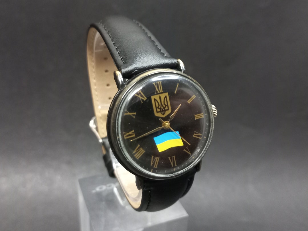 Soviet Vintage Watch Pobeda ukraine, Mechanical Wrist Watch USSR - Etsy