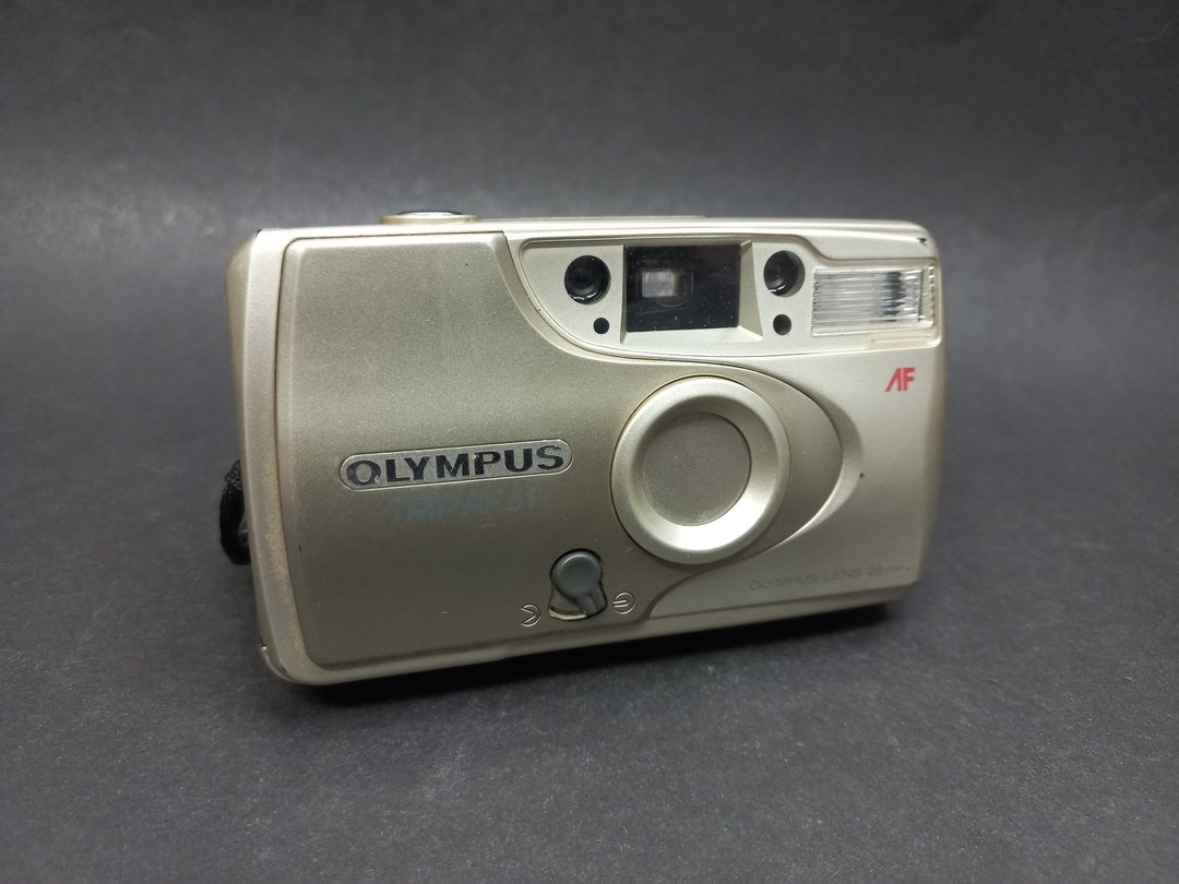 Vintage Camera Olympus Trip AF 51, Film Camera Olympus 1990s, Point and ...