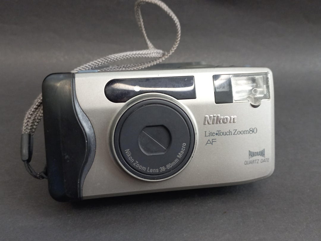 Vintage Camera Nikon Lite Touch Zoom 80 AF, Film Camera Nikon 1990s ...