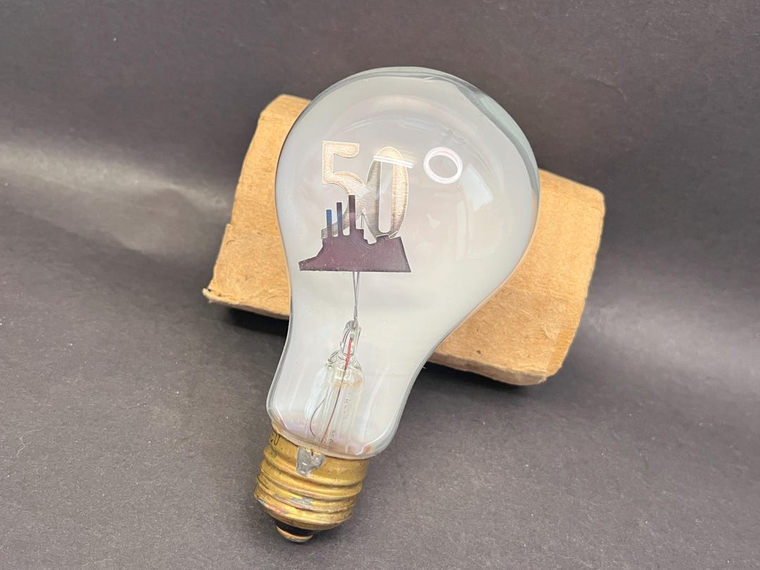 Soviet Vintage Light Bulb 50 Years of the October Revolution, Soviet ...