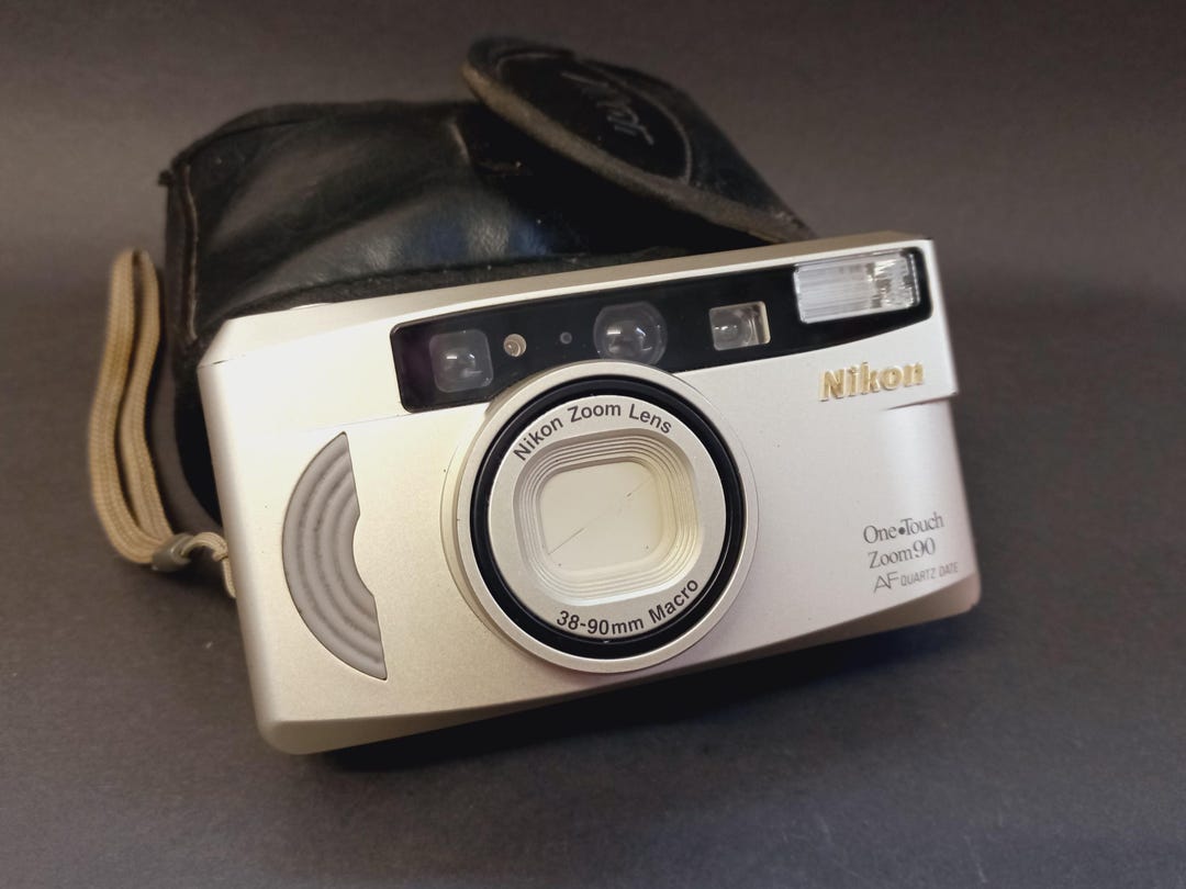 Vintage Camera Nikon One Touch Zoom 90, Film Camera 1990s, Point and ...