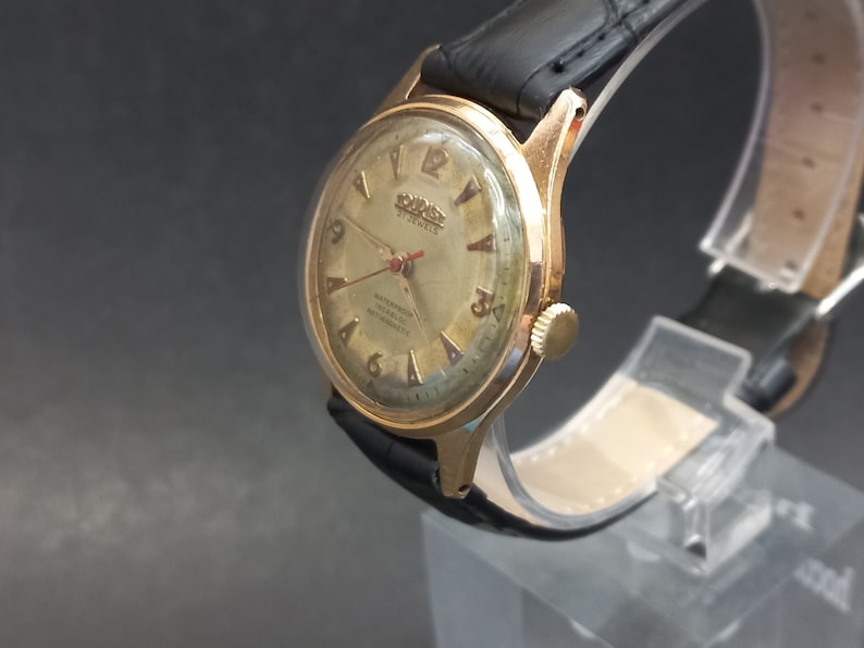Vintage Swiss Wrist Watch Tourist Incabloc Antimagnetique, Old Watch ...