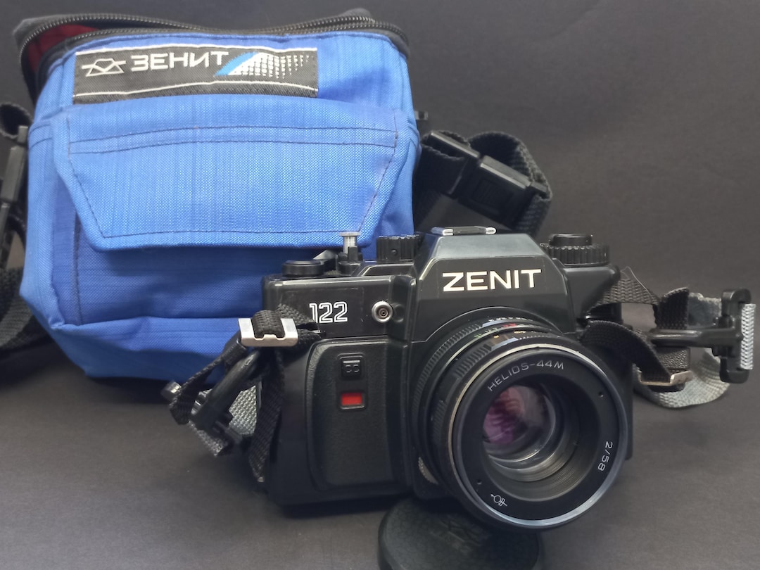 Soviet Vintage Camera "zenith 122" HELIOS 44m, 2/58 M42, With Original ...