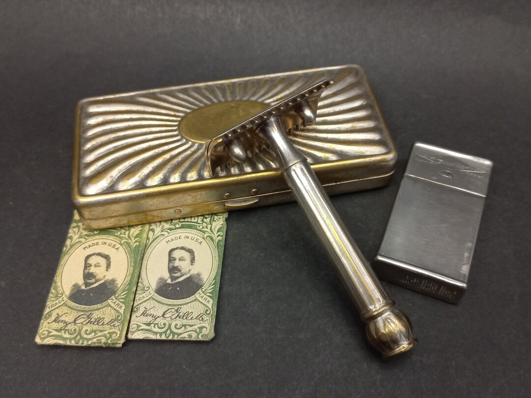 Vintage Shaver Shaving Set Gillette 1900s, Old Shavers, Rare ...