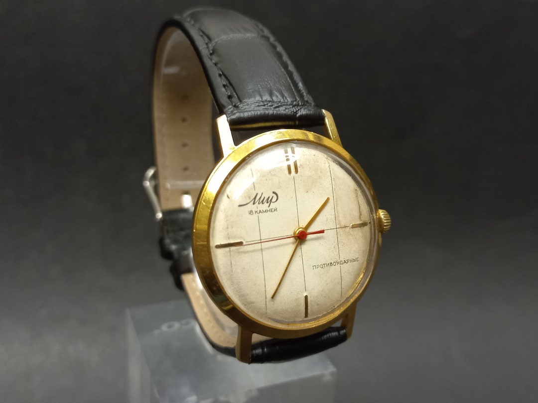 Soviet Vintage Watchmirworld, Mechanical Watch USSR, Antique Russian ...