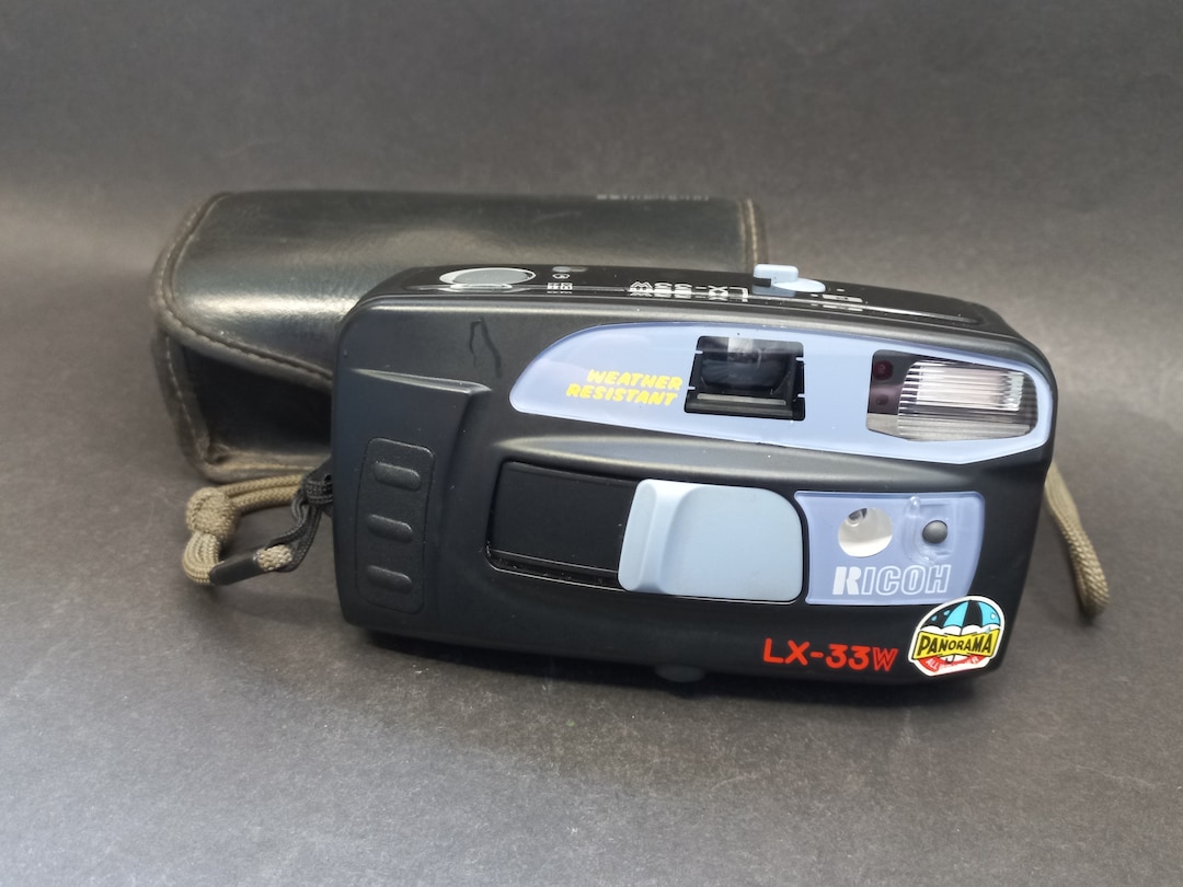 Vintage Camera RICOH LX-33W Panorama, Film Camera Ricoh 1990s, Point ...
