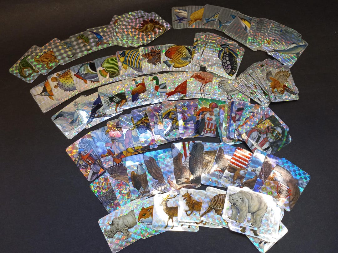 Vintage Stickers From Chewing Gum, Set of 120.chewing Gum Inserts 1980s ...