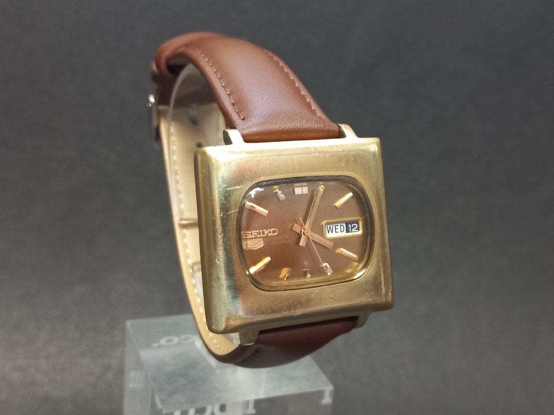 Vintage Wrist Watch Seiko Automatic, Japan Watch, Automatic Watch, Rare ...