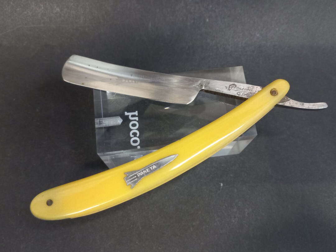 Soviet Vintage Straight Razor"raketa"(rocket) for Classic Shaving ...