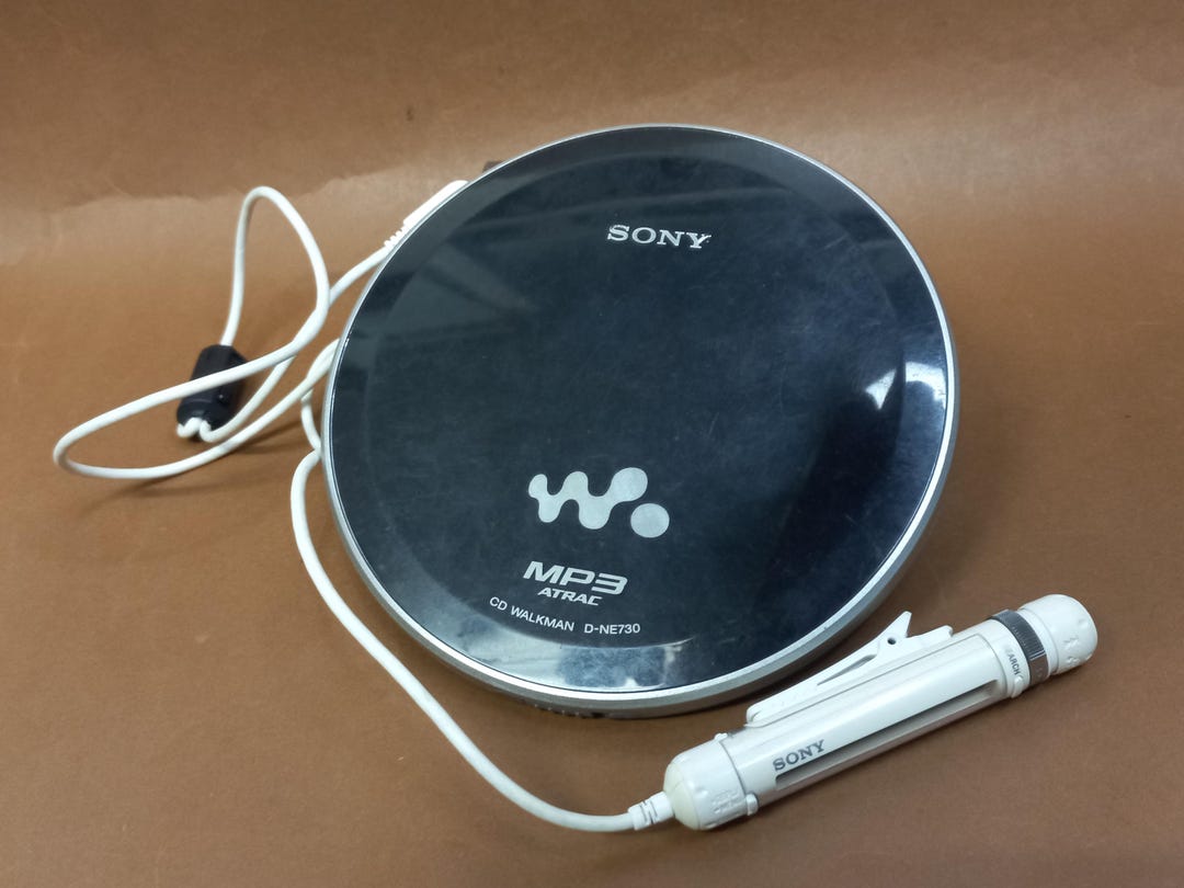 Vintage Sony Walkman MP-3 Player D-NE 730, Sony CD Player - Etsy