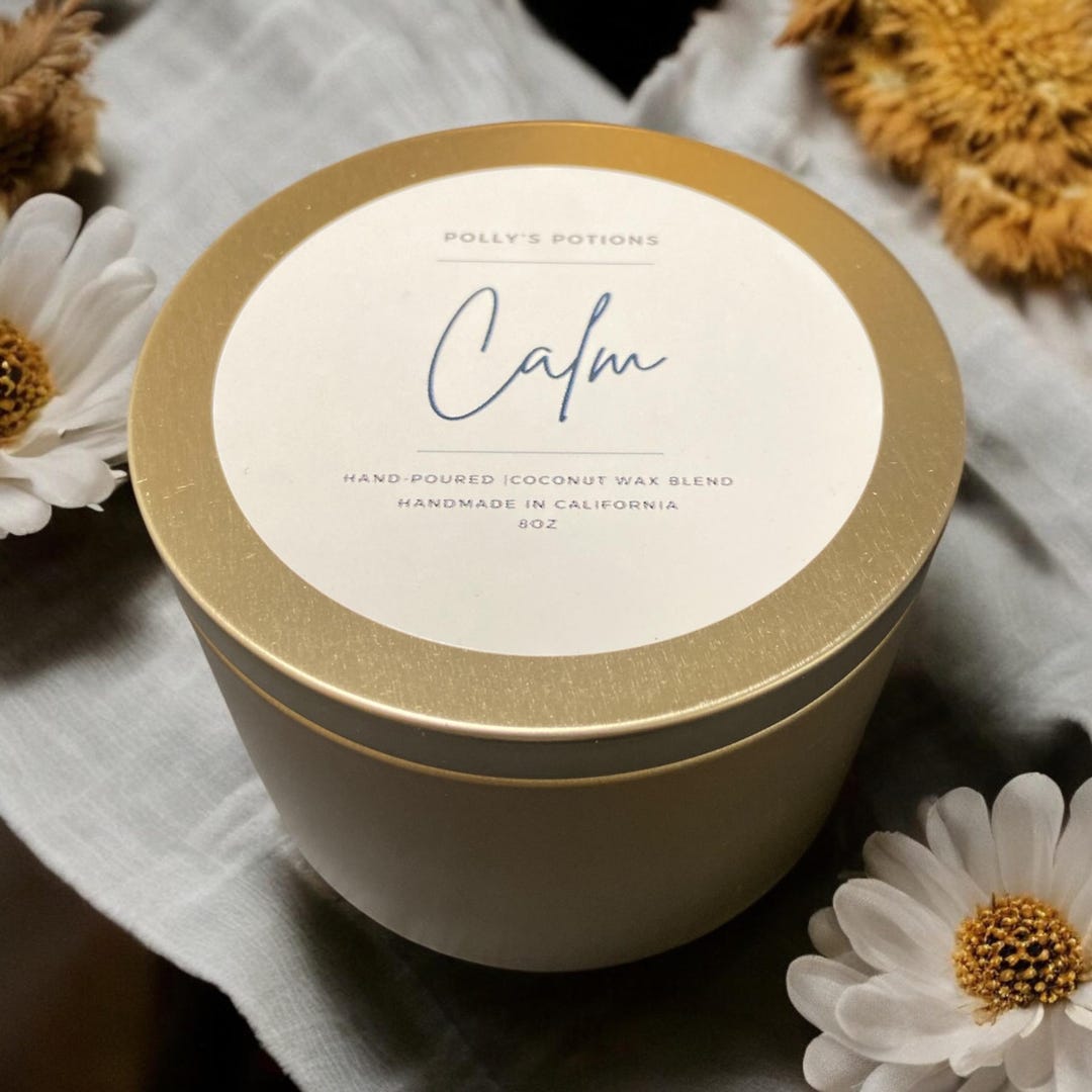 Calm Candle - Etsy