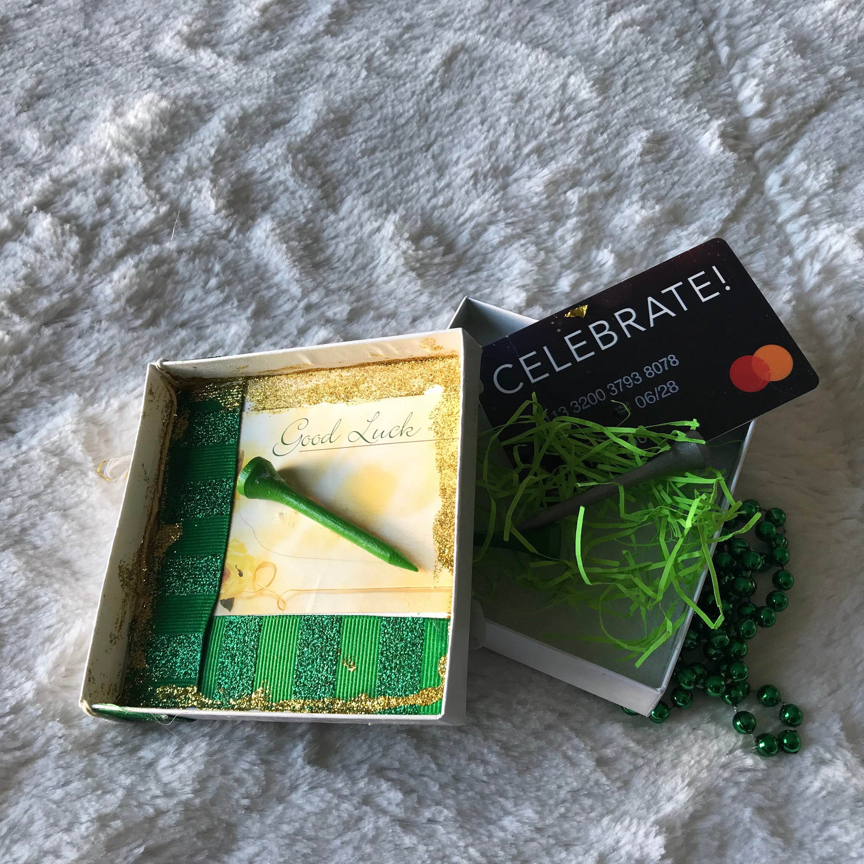 GOLF Theme! “gift Card Box”/“crate-full Dozen”(golf) Hand-crafted ...